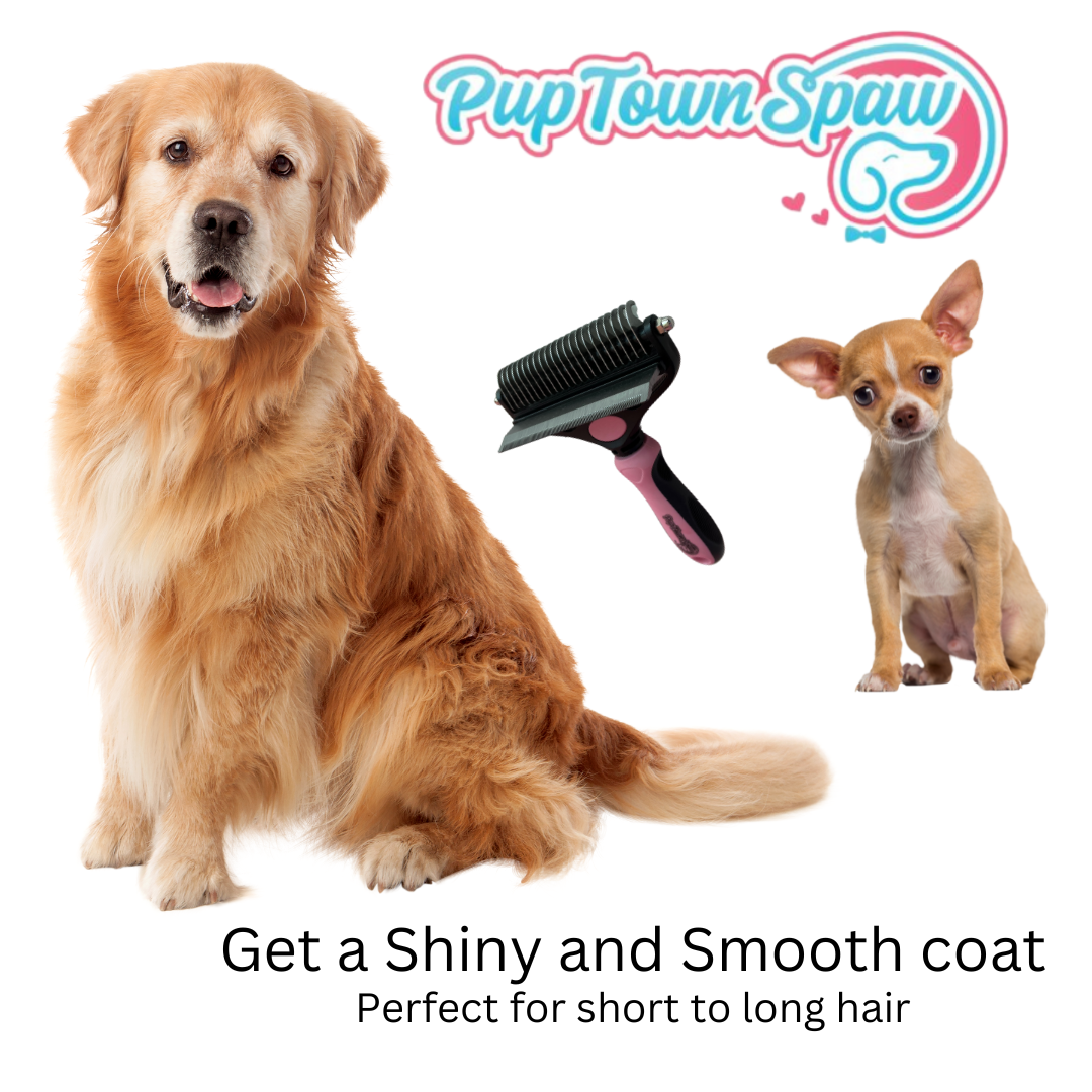 2n1 De matting & De Shedding Tool – Pup Town Spaw LLC